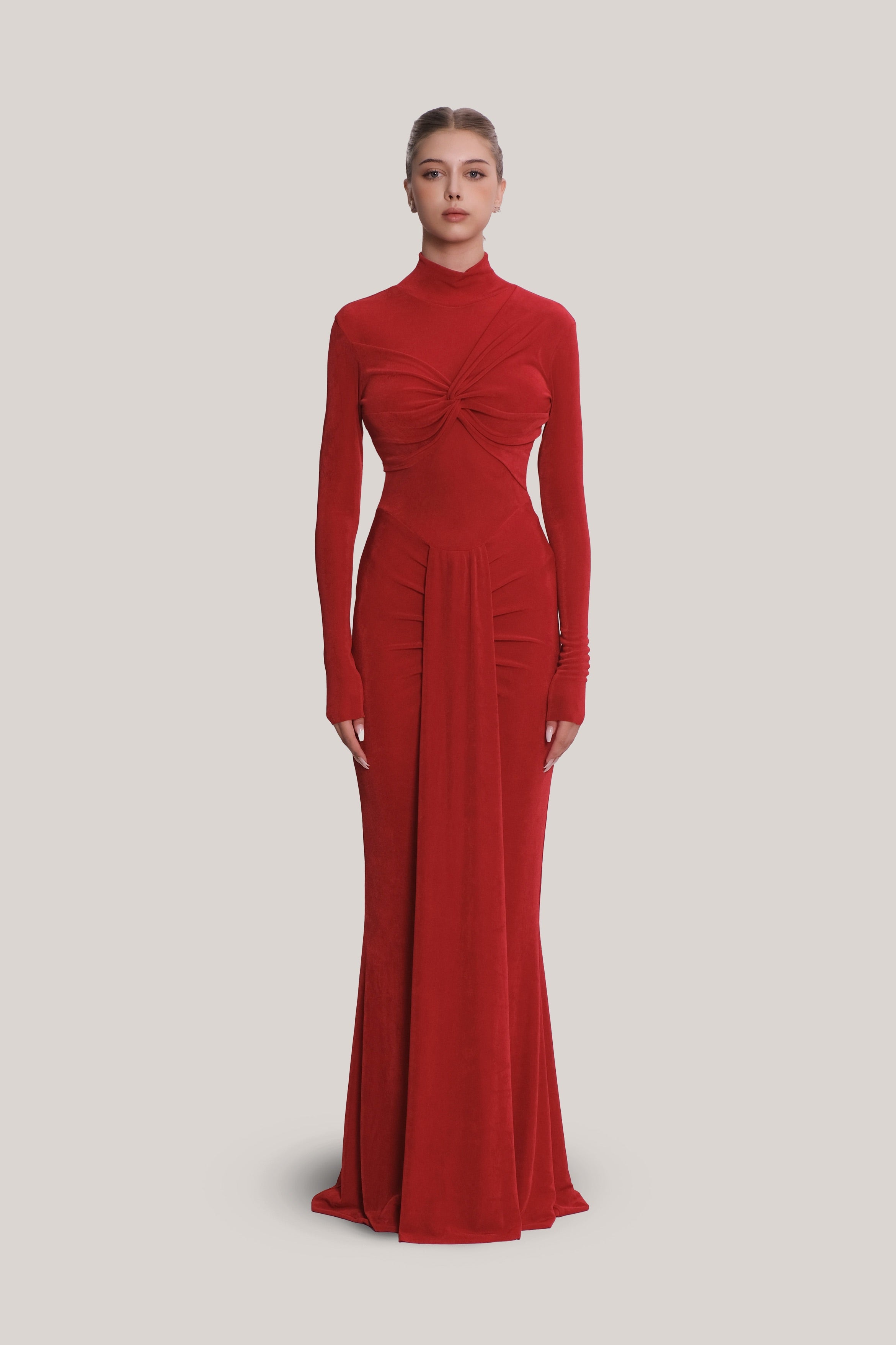 CAOSTU • Red Mona Maxi Dress – The Viet Concept